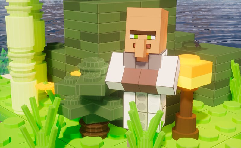 Brickcraft Vanilla - Building Bricks Pack for 1.19 Minecraft Texture Pack