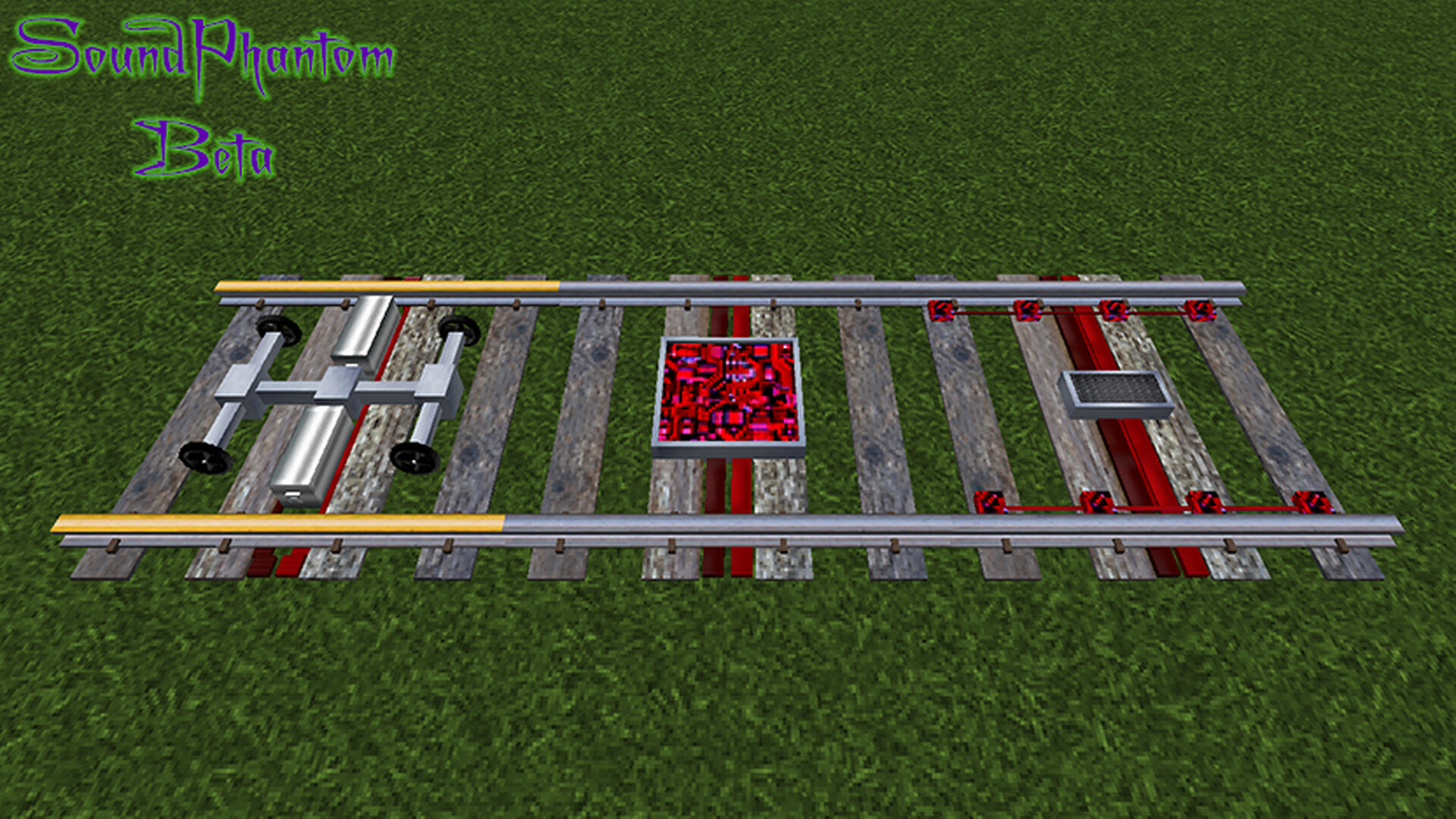 SoundPhantom's 128x 3-D Rails Minecraft Texture Pack