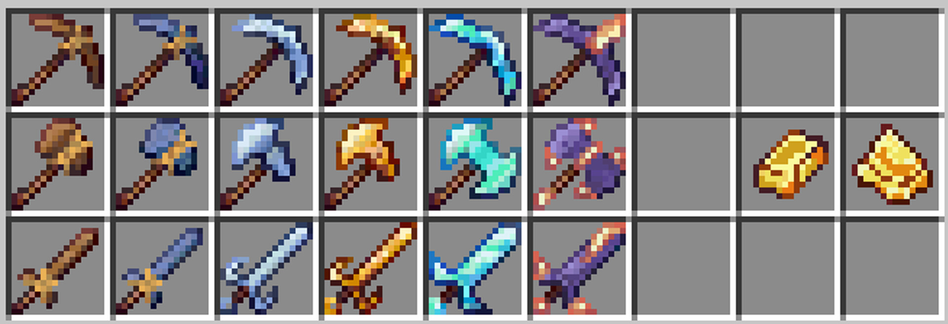 Moar Weapons Minecraft Texture Pack