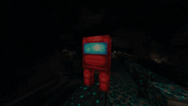 Among Us Warden - (Two Resource Packs!) Minecraft Texture Pack