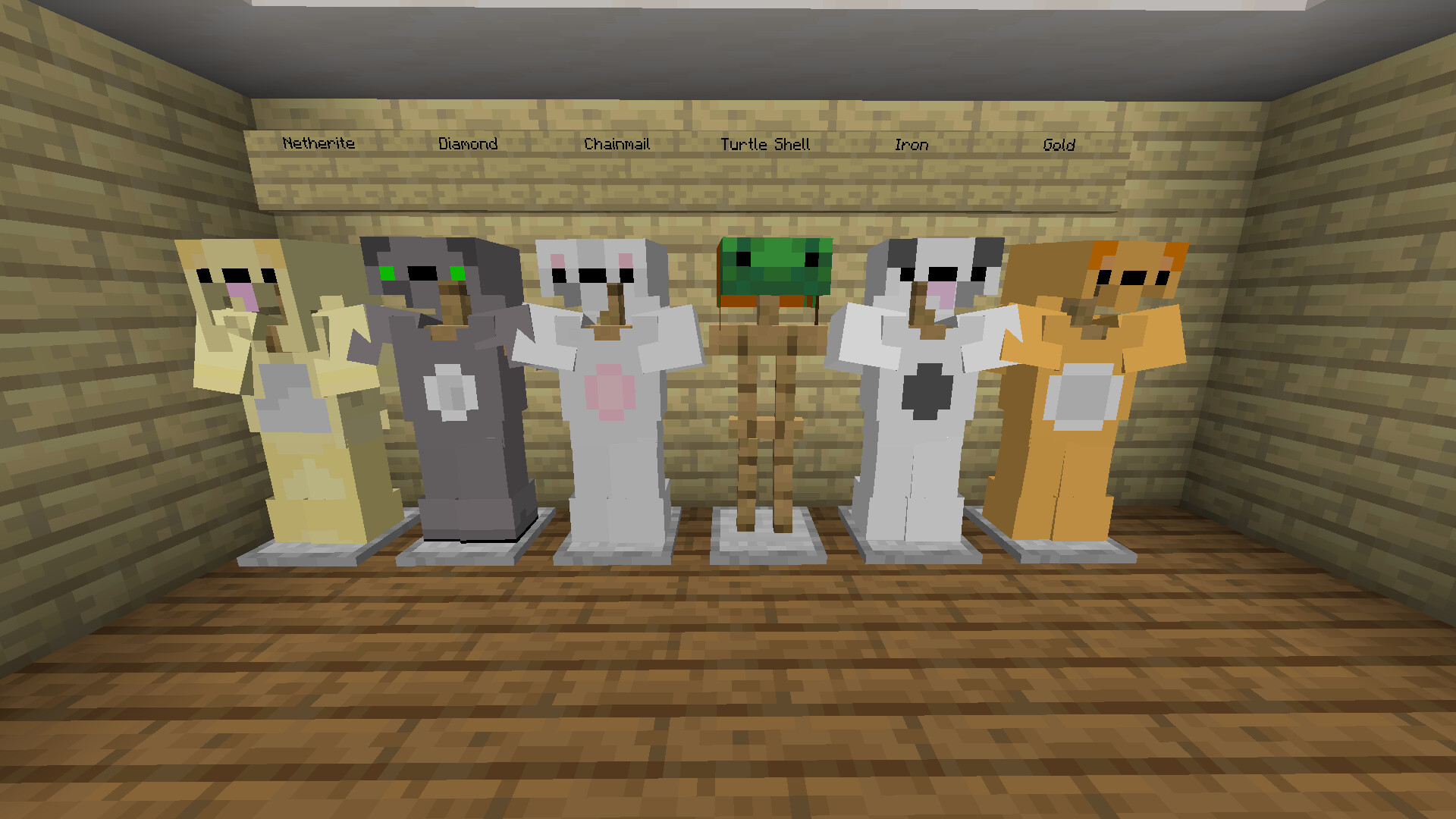 Armour To Onesies! Minecraft Texture Pack