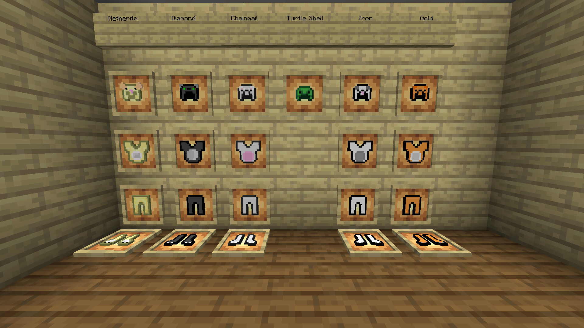 Armour To Onesies! Minecraft Texture Pack