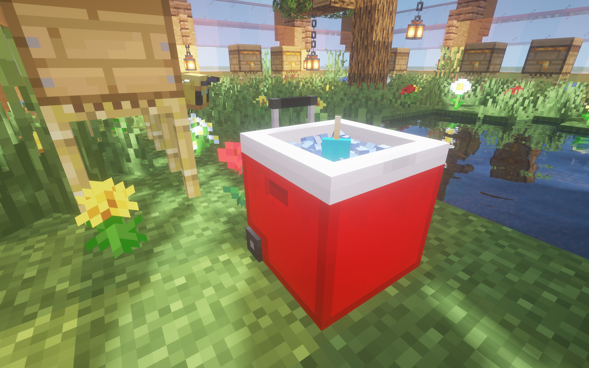 Ice Cream Cooler (Brewing Stand) Minecraft Texture Pack