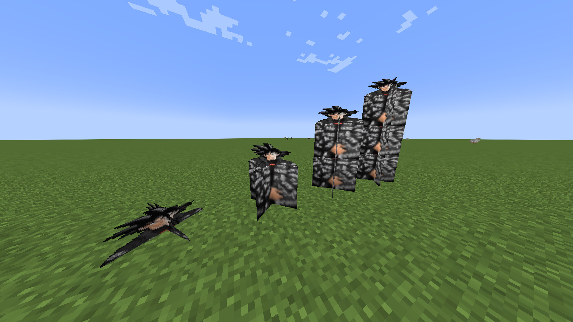 Goku DRIPstone Minecraft Texture Pack