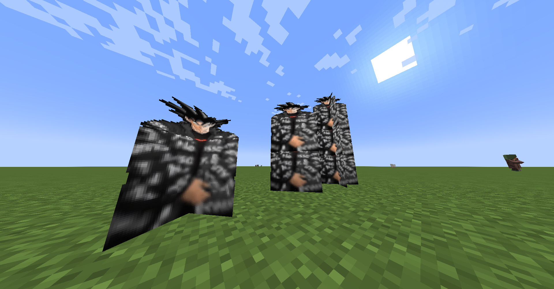 Goku DRIPstone Minecraft Texture Pack