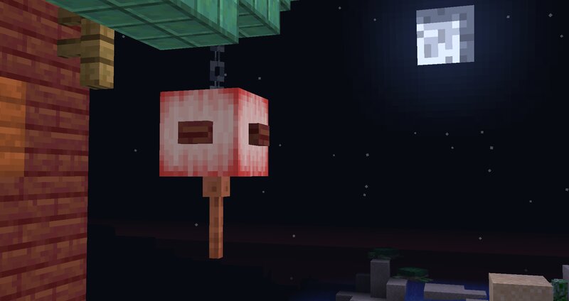 Red Froglight [Chinese paper lantern] Minecraft Texture Pack