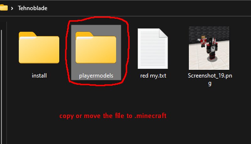 Technoblade Angel (Custom player model) (1.18.2/1.19) OptiFine ...