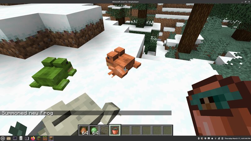 Frog Fix Bedrock And Java Minecraft Texture Pack