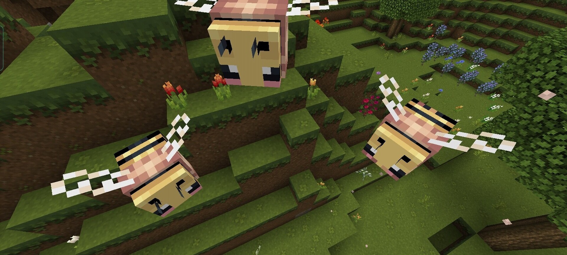 ※Fuzzy-Bees CEM - Bedrock Edition Minecraft Texture Pack