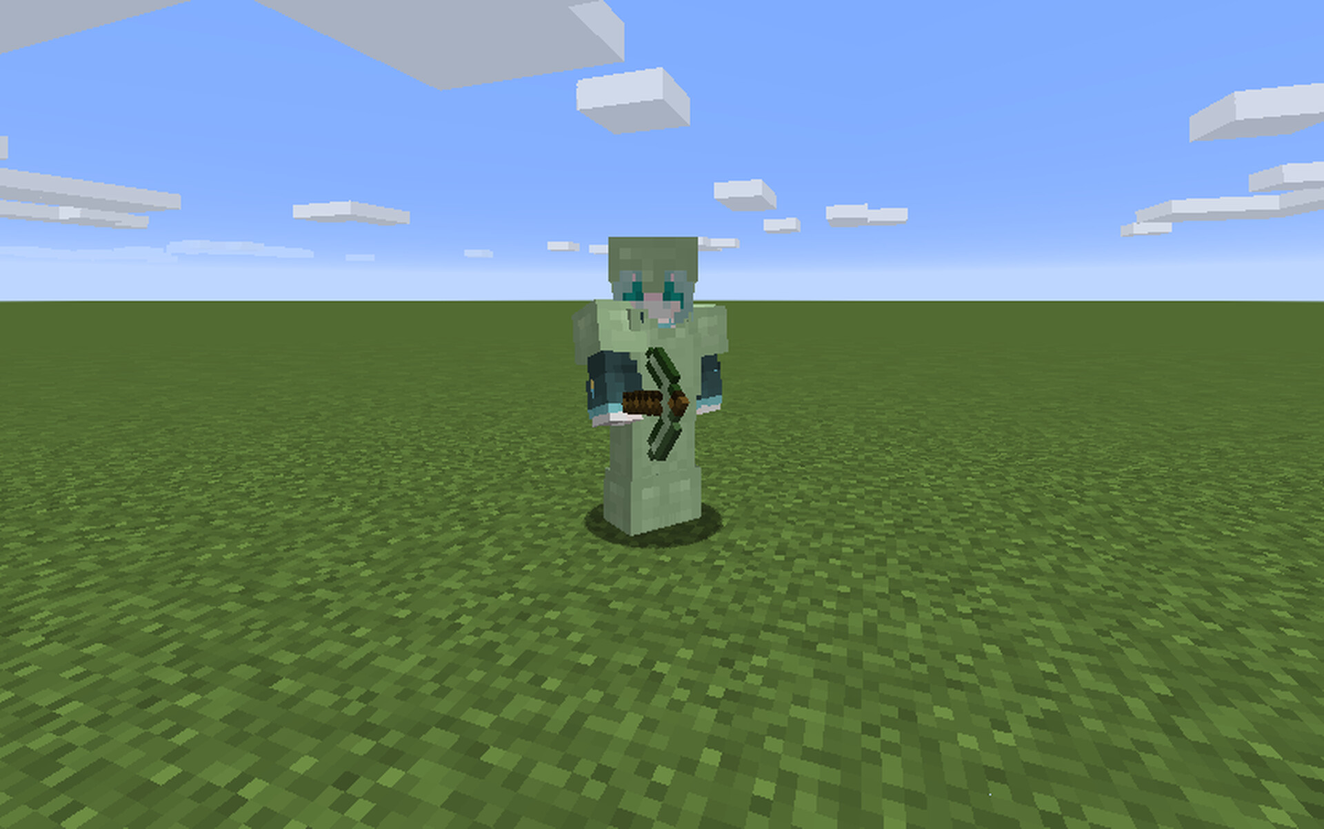 green iron tools and armor !! Minecraft Texture Pack