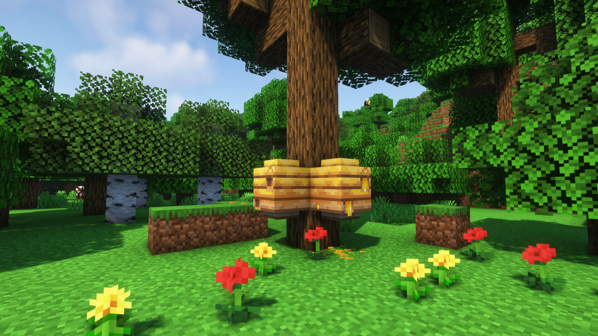 Better Bee Nest Minecraft Texture Pack