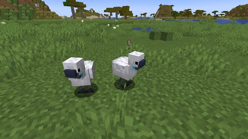 Silkie Chicken Minecraft Texture Pack