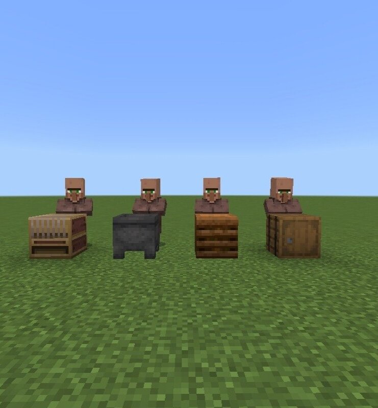 Old Villagers Minecraft Texture Pack