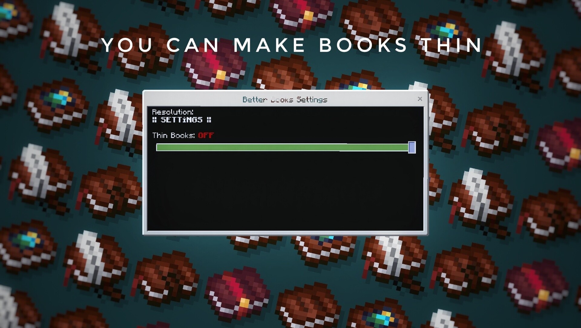 Better Books Minecraft Texture Pack