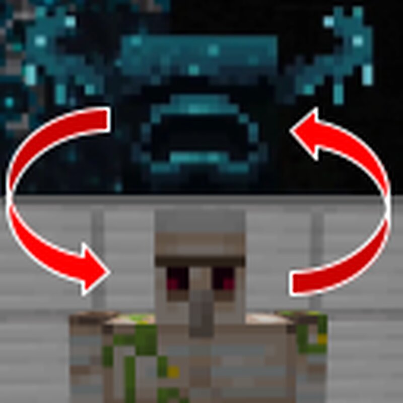 Warden Golem Swap Minecraft Texture Pack