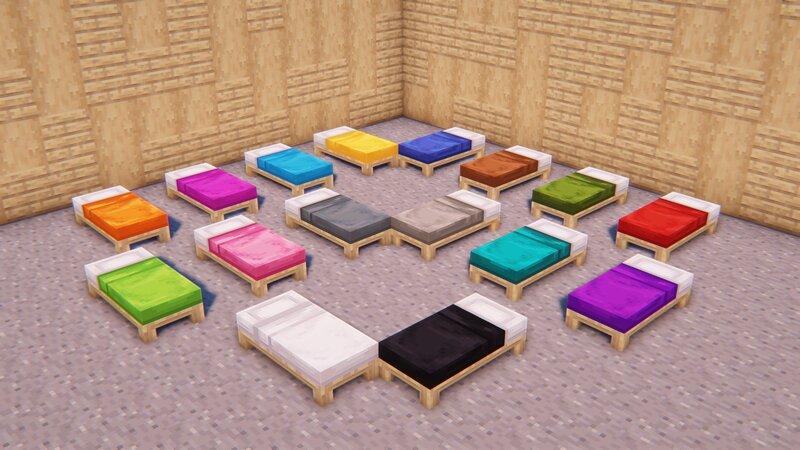 Bed Variants Minecraft Texture Pack