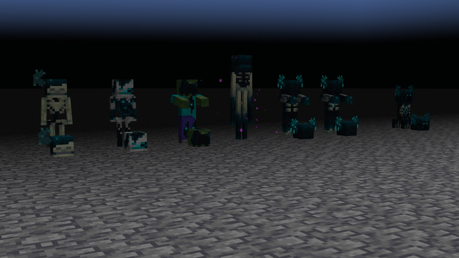 Sculk Creatures - OptiFine Required Minecraft Texture Pack