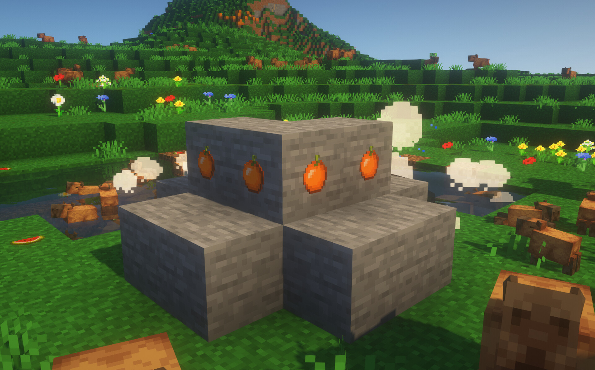 Apples into Oranges Minecraft Texture Pack