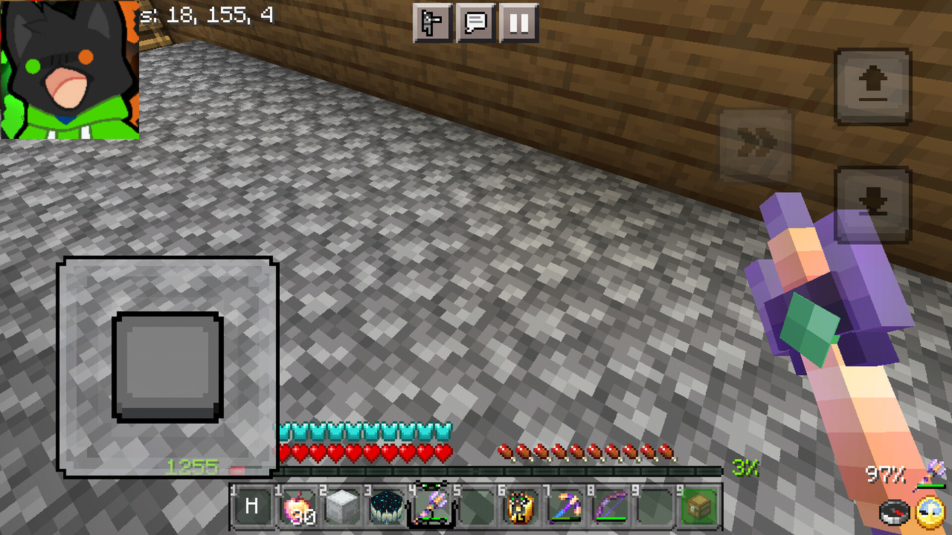 SirCat's Netherite Trident 1.1 Minecraft Texture Pack