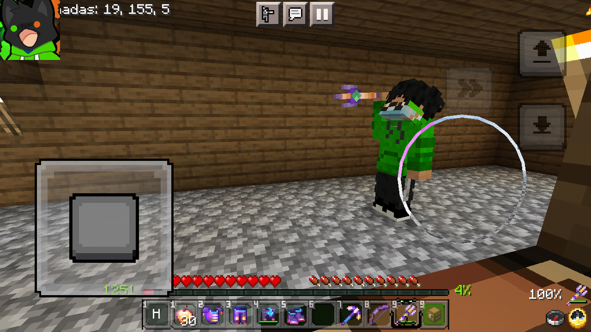 SrCat's Netherite Trident Minecraft Texture Pack