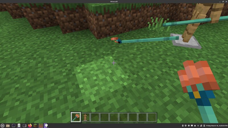 Copper Trident and Shears Bedrock Texure and Behavior Pack Minecraft Texture Pack