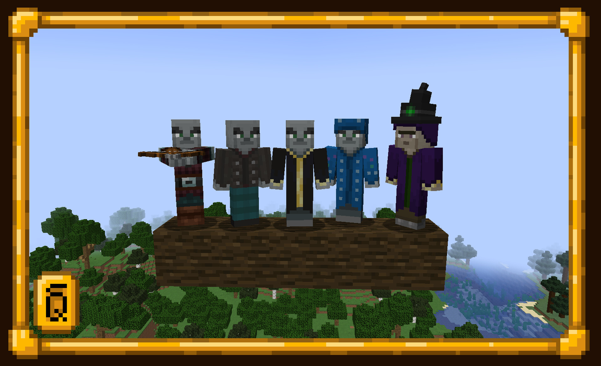 Steve Villagers [OptiFine] Minecraft Texture Pack