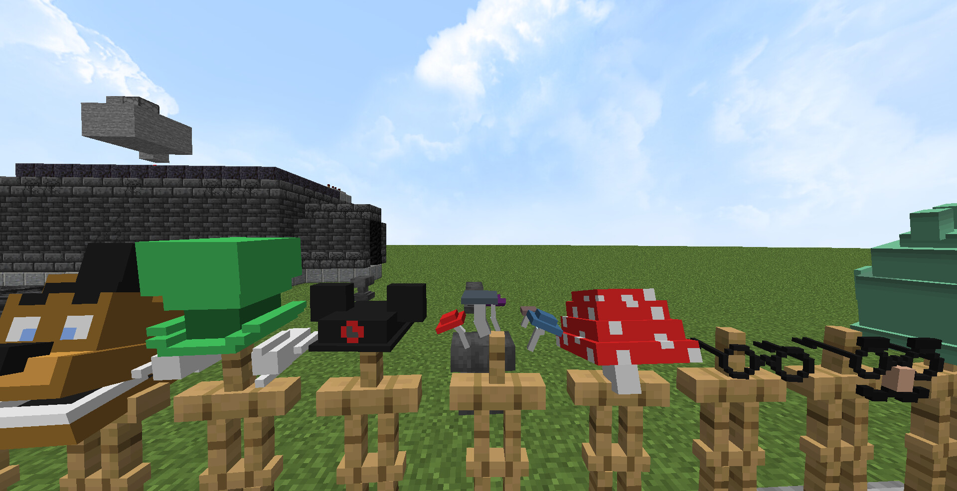 Comic's Super Duper Cool hat Pack! Minecraft Texture Pack