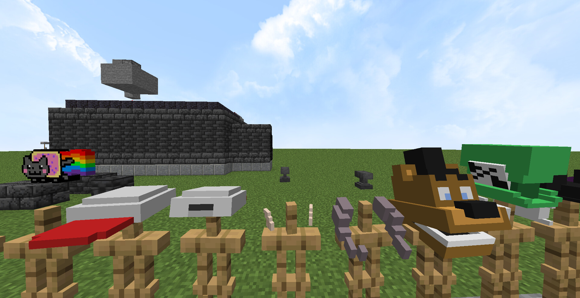 Comic's Super Duper Cool hat Pack! Minecraft Texture Pack