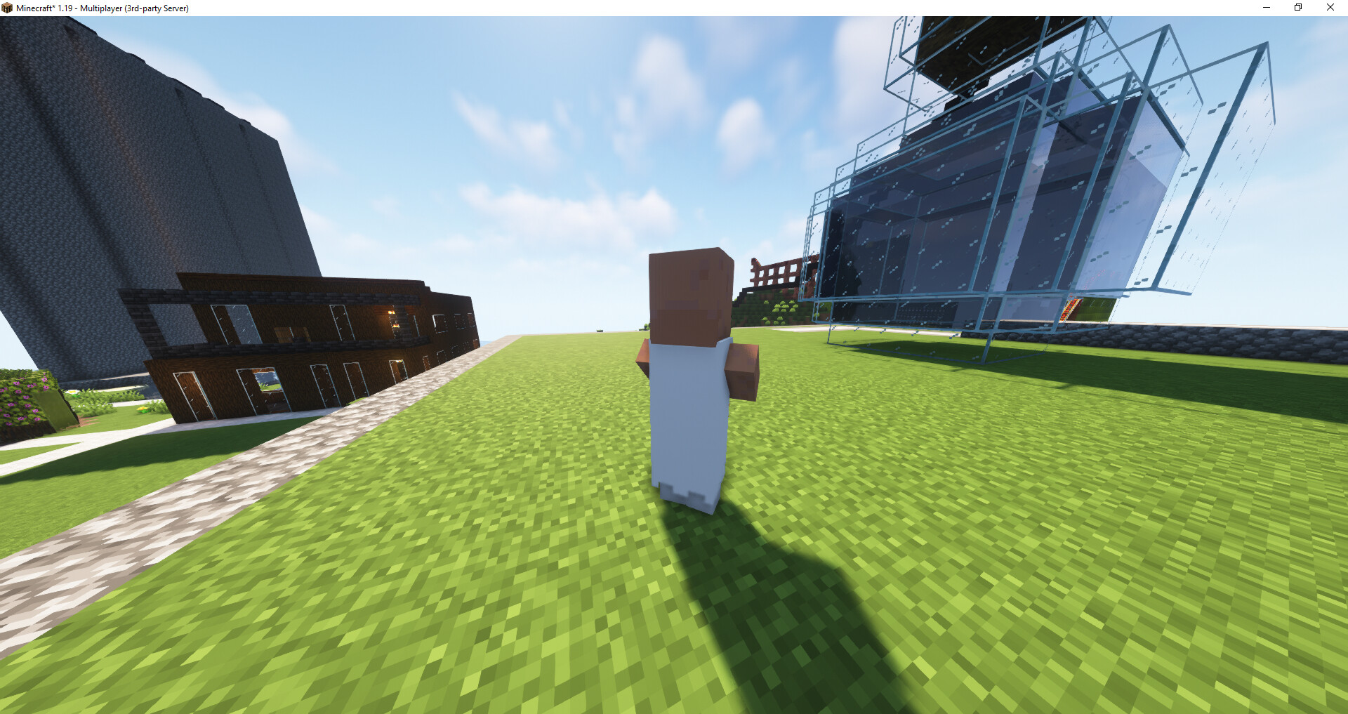 Crying villager with the DRIP Minecraft Texture Pack