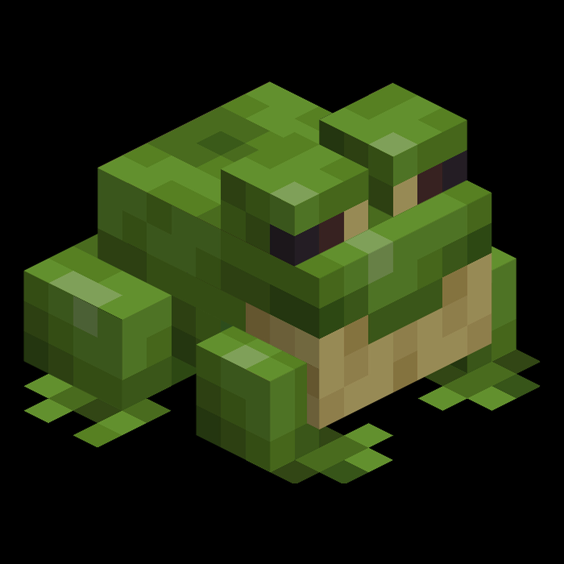 Rideable frogs | 1.18+ Minecraft Texture Pack