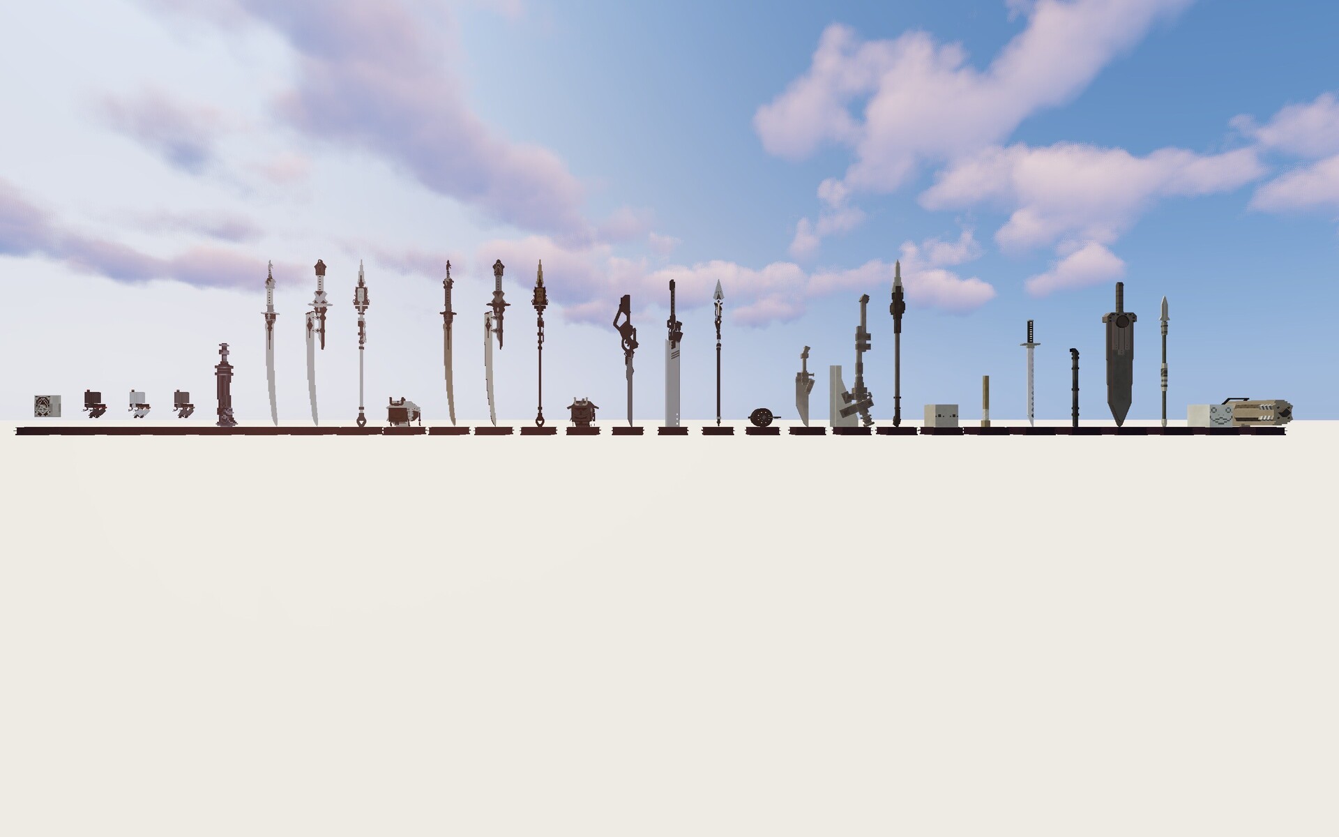 NieR: Automata Resource Pack | ニーア オートマタ リソースパック Minecraft Texture Pack