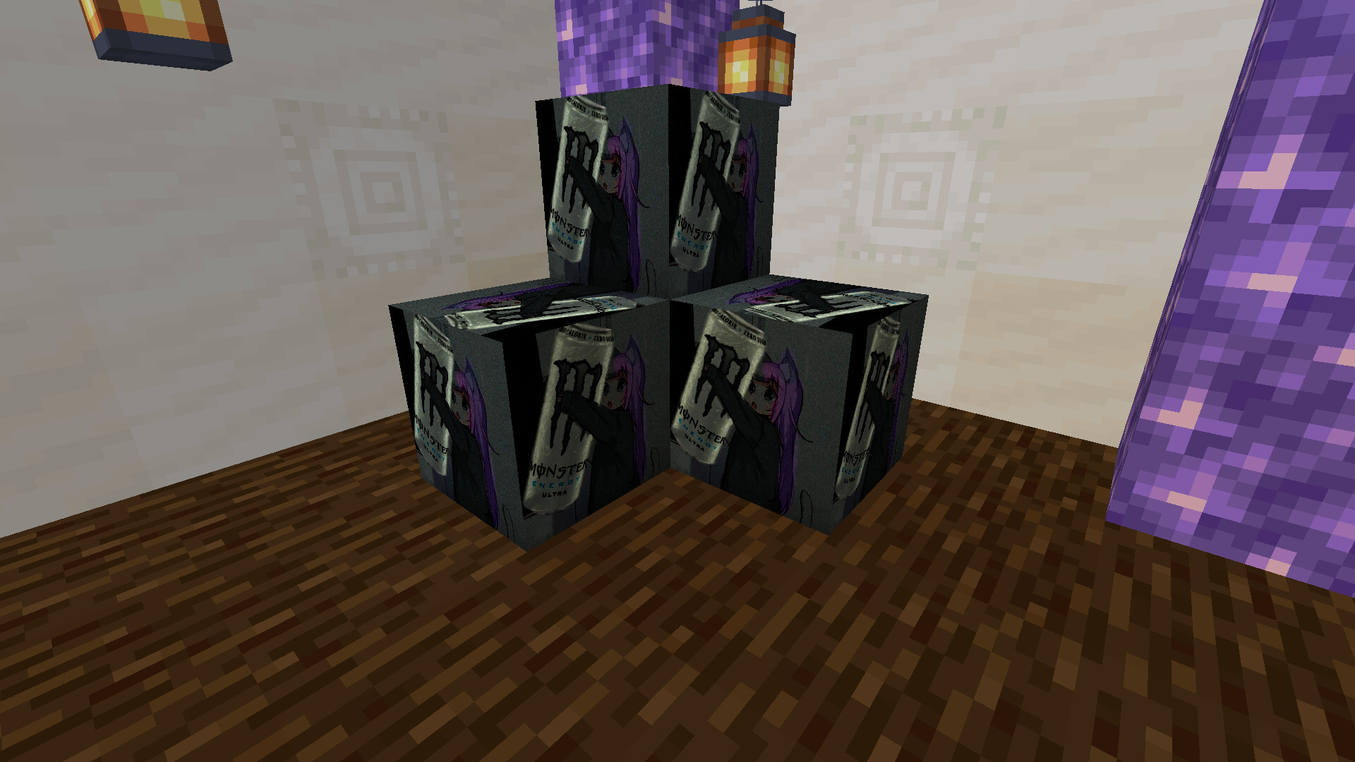 Monster Energy Diamonds Minecraft Texture Pack