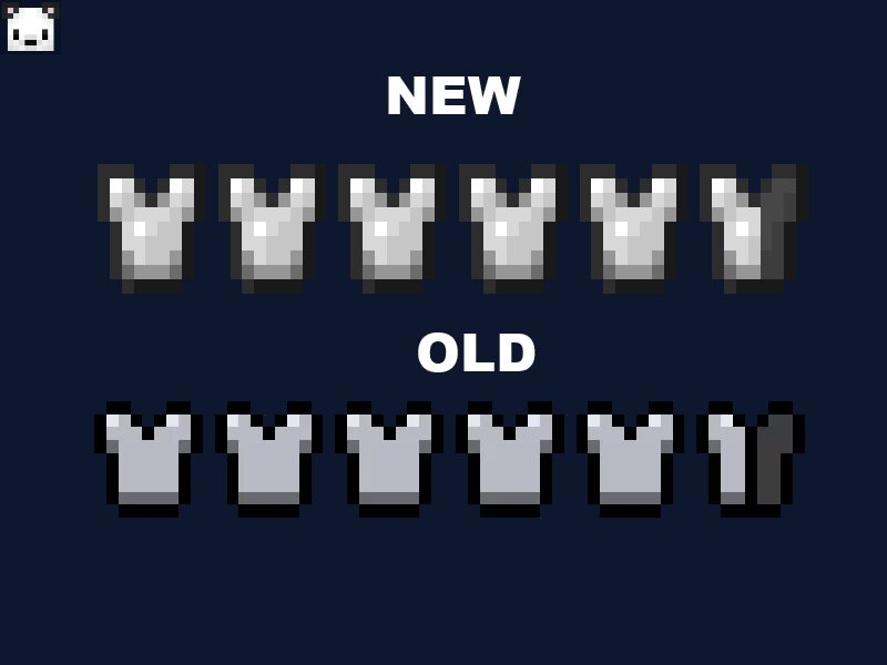 Torrezx- Icon armor consistent (iron and gold) Minecraft Texture Pack