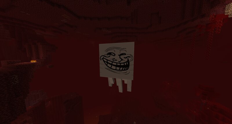 Trollface Ghasts Minecraft Texture Pack