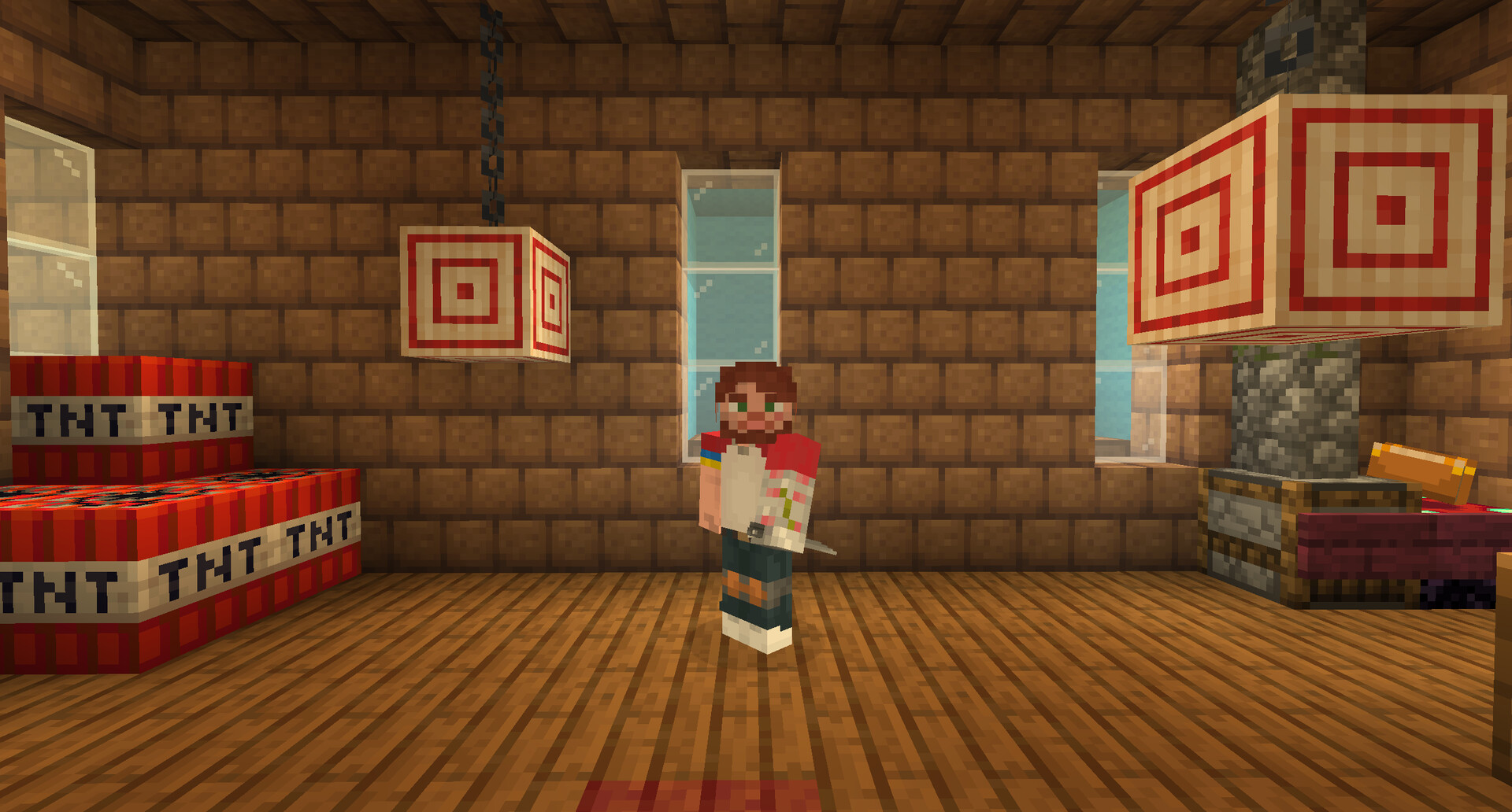 Team Fortress 2 Butterfly Knife in Minecraft (Iron Sword replacement ...