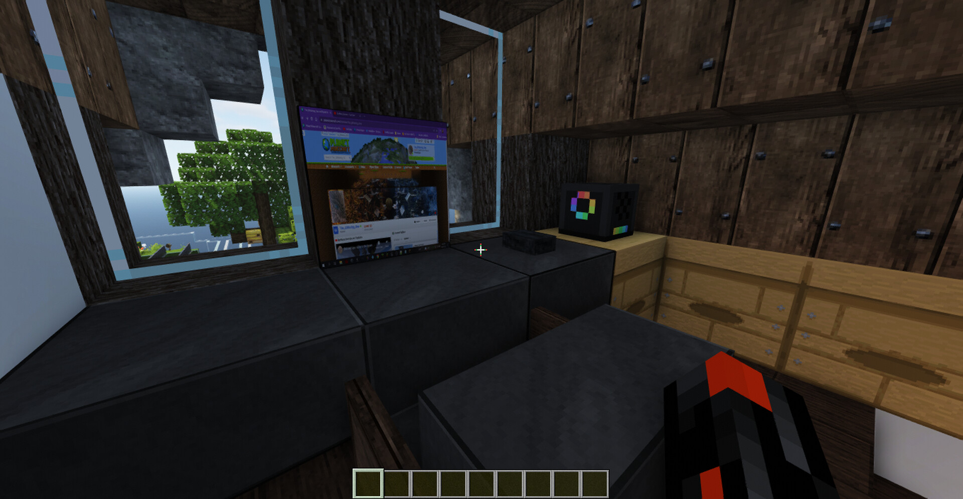 The BRD-MC Screens Paintings pack Minecraft Texture Pack