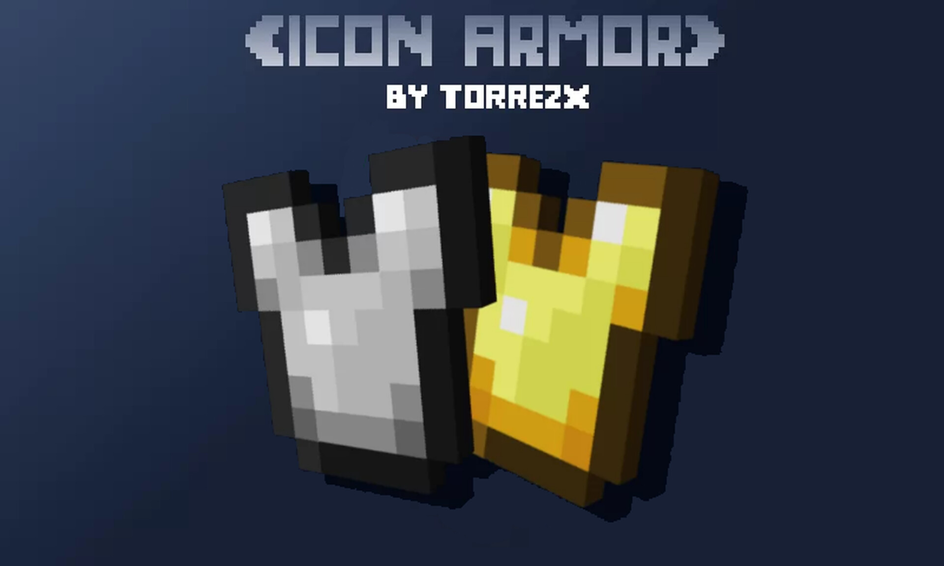 Torrezx- Icon armor consistent (iron and gold) Minecraft Texture Pack