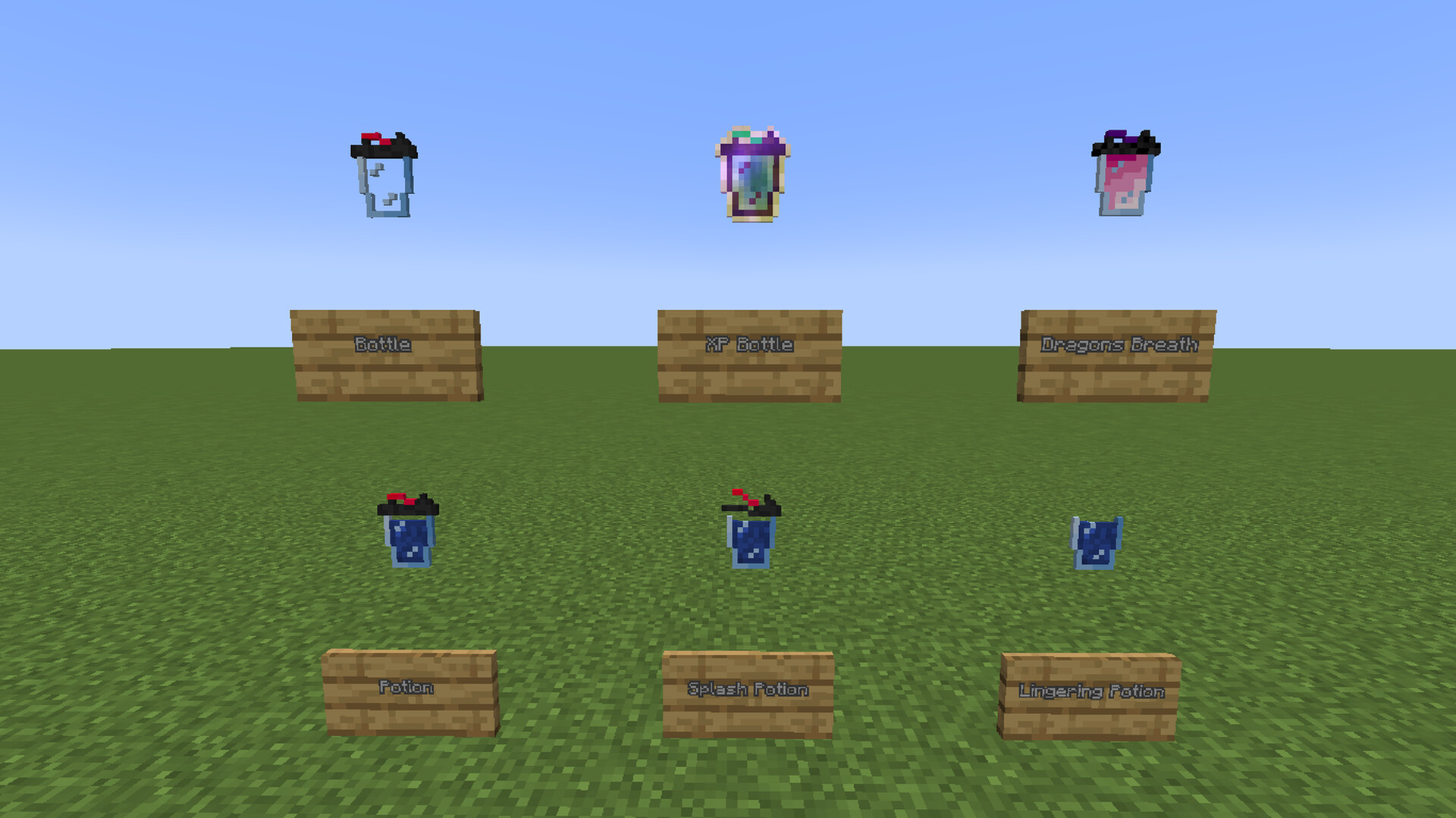 Craftex's G Fuel Bottles Minecraft Texture Pack