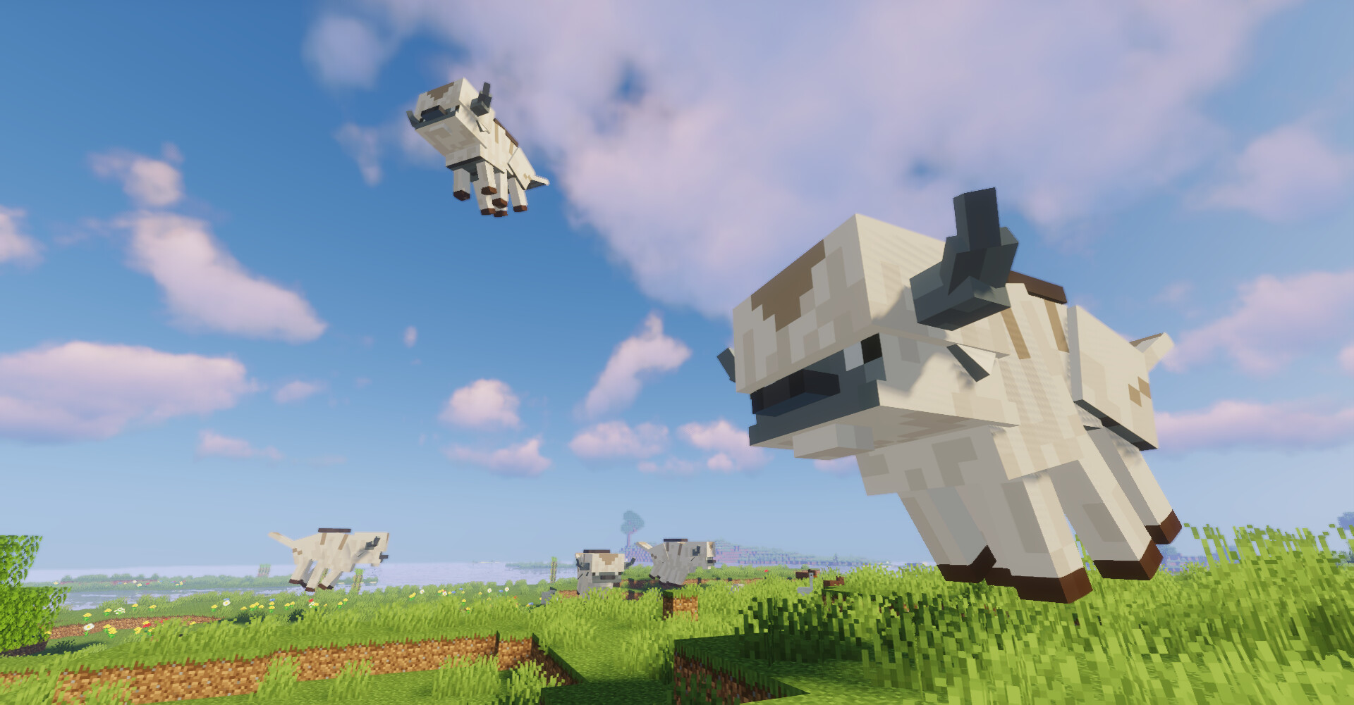 Ghast to Appa ( From The Last Airbender ) Minecraft Texture Pack