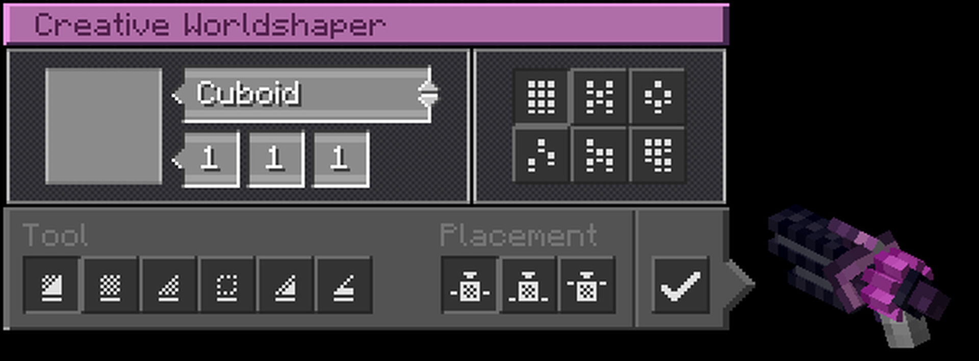 Darkmode Menu Minecraft Texture Pack