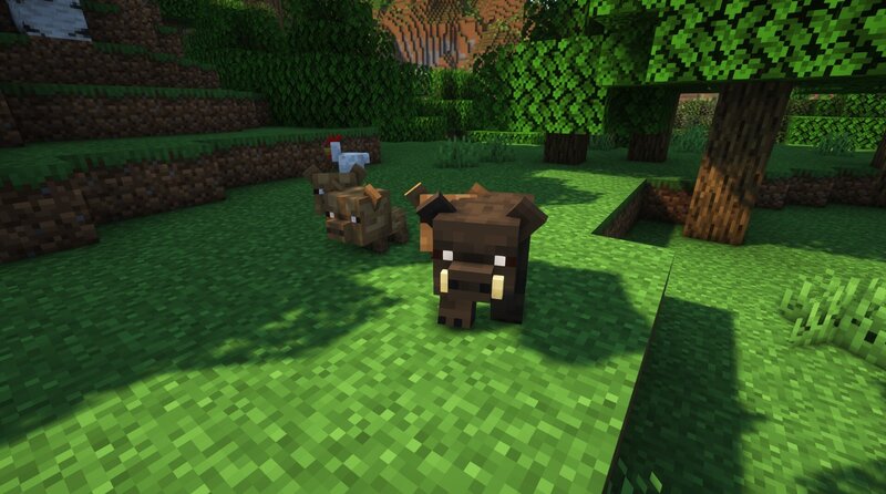 Better Vanilla Animals Minecraft Texture Pack