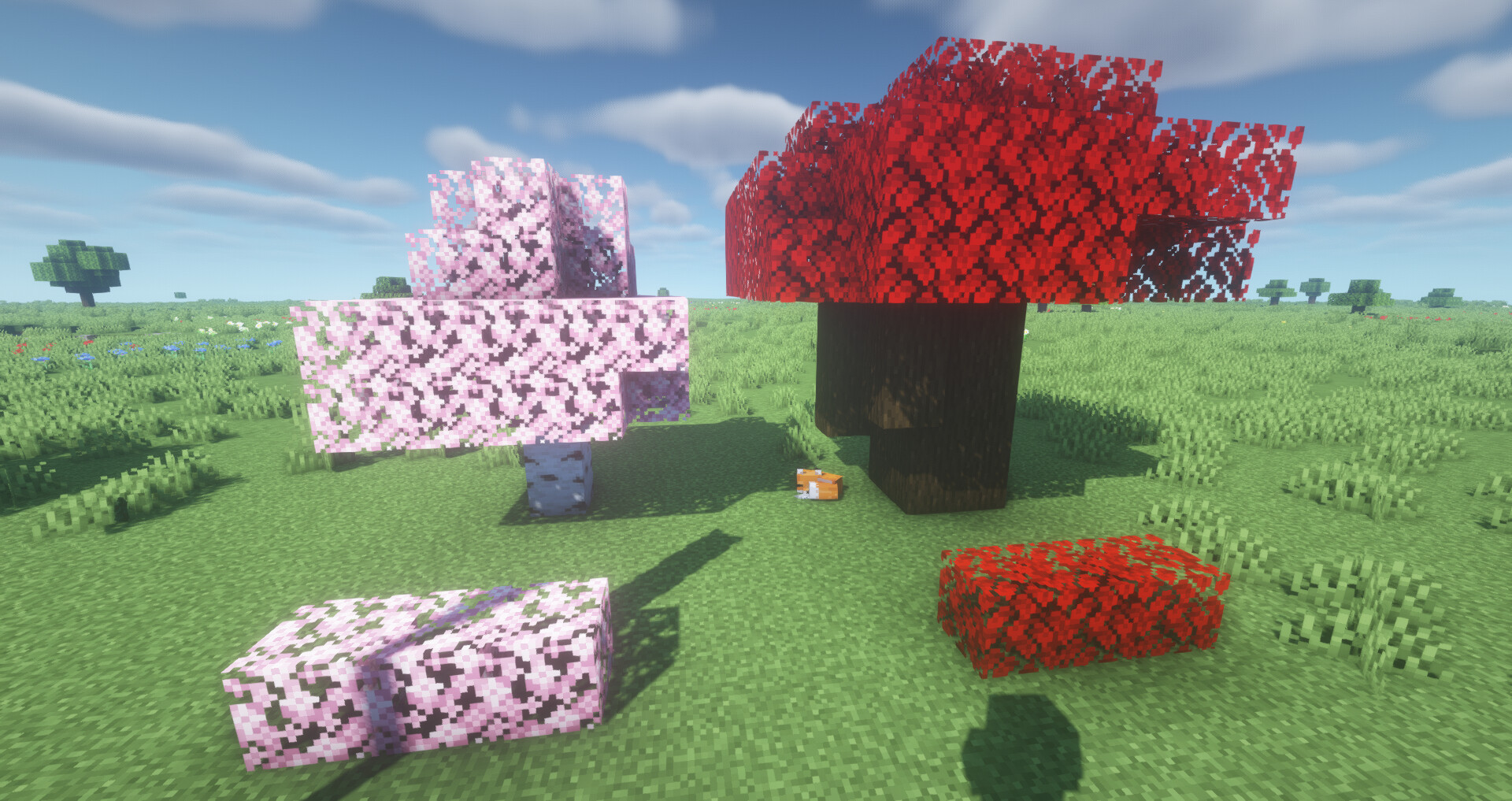 Alternate leaves colors Minecraft Texture Pack