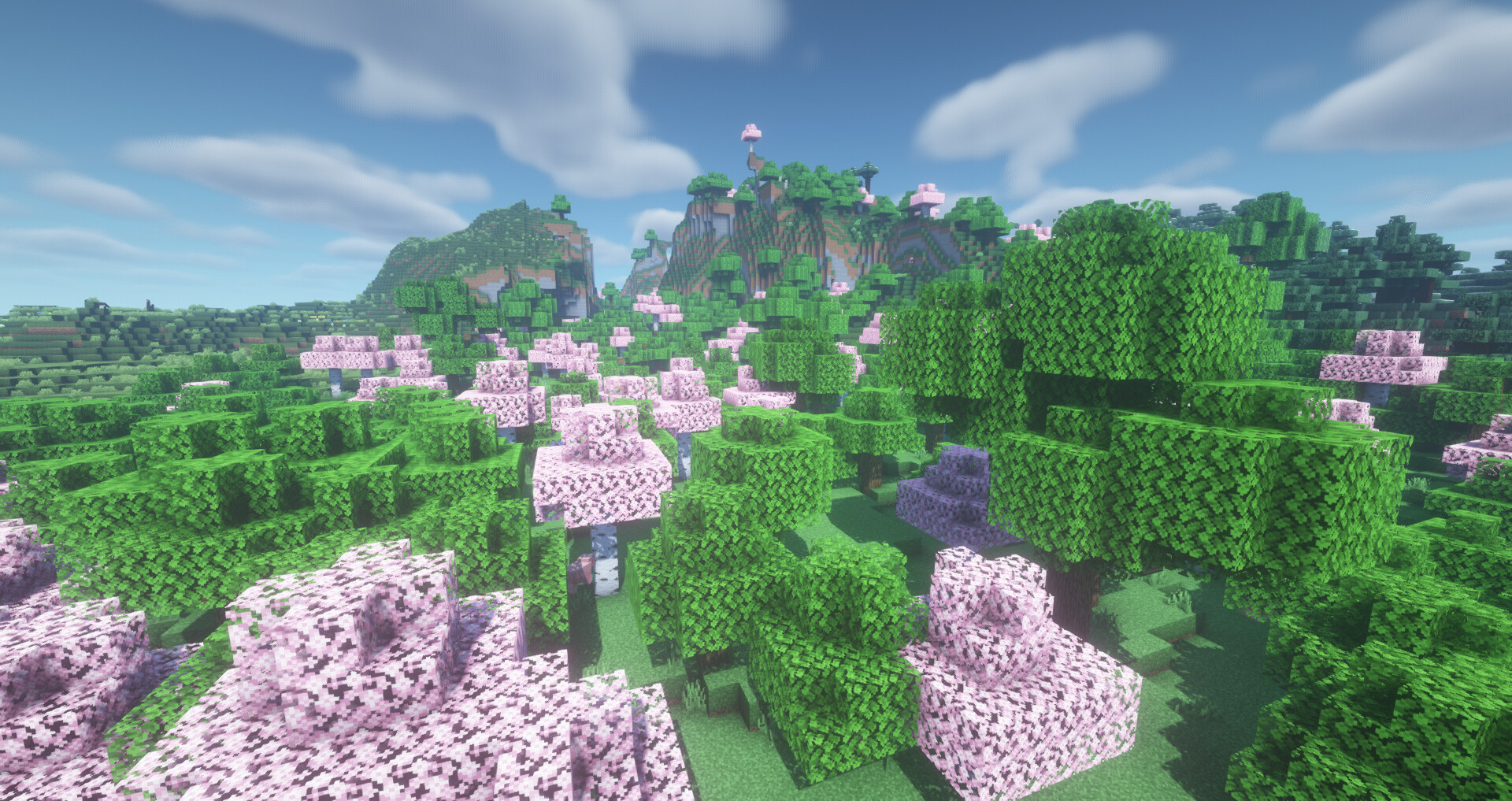 Alternate leaves colors Minecraft Texture Pack