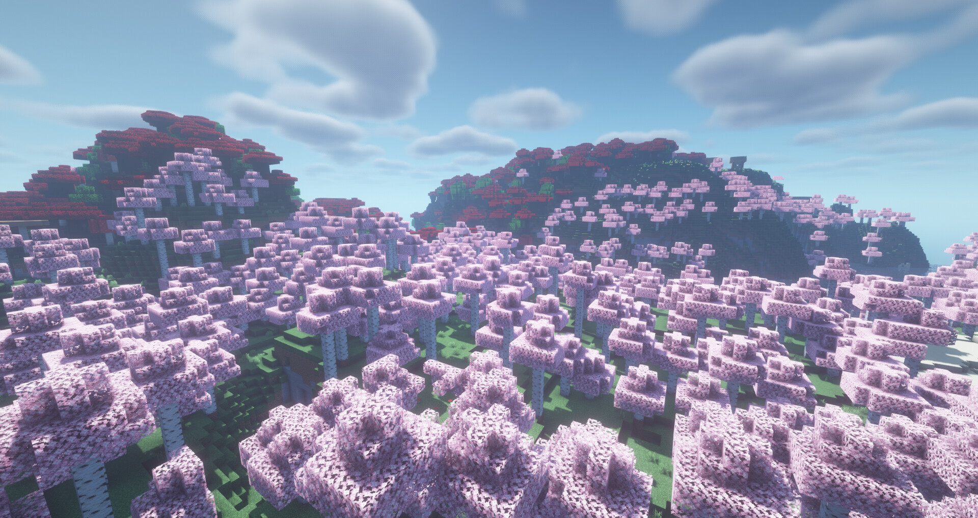 Alternate leaves colors Minecraft Texture Pack