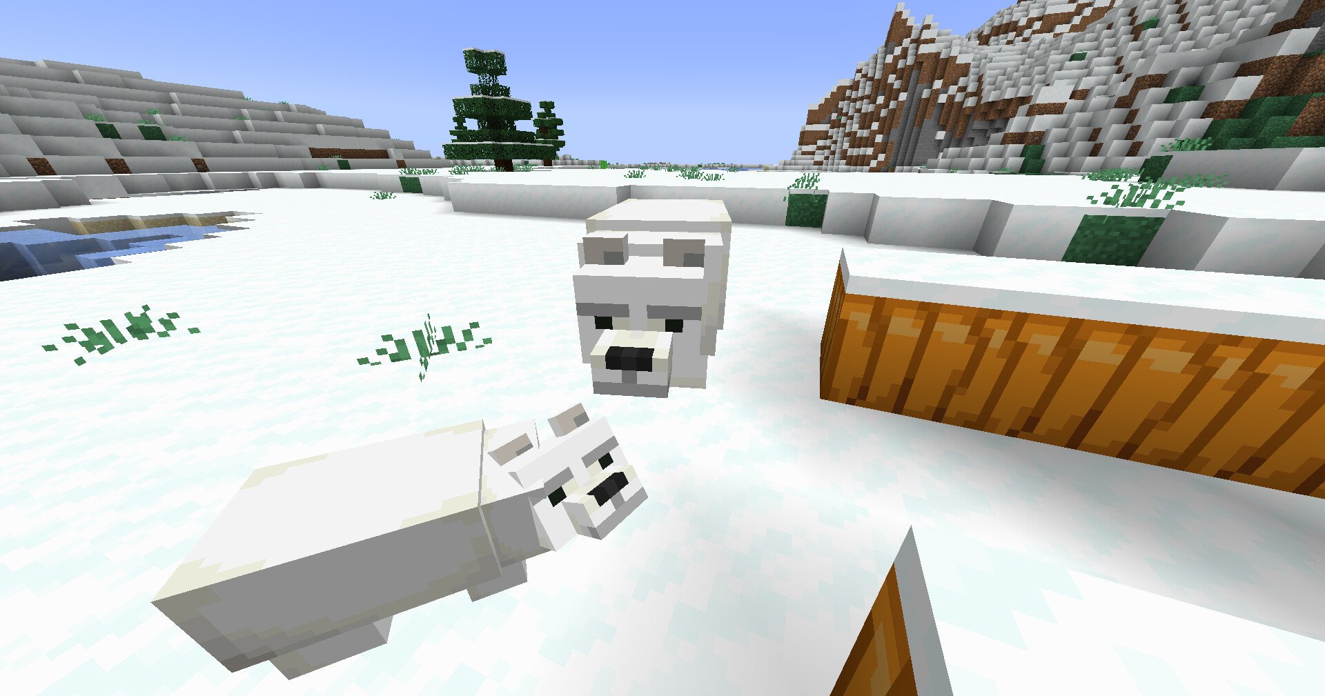 Tweaked Polar Bear Minecraft Texture Pack