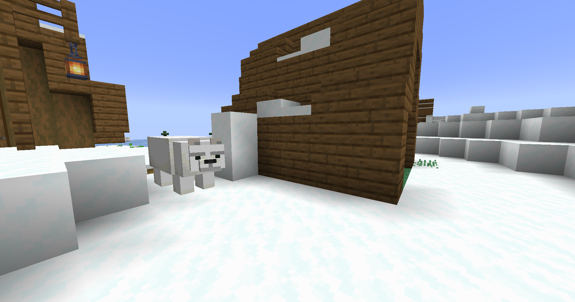 Tweaked Polar Bear Minecraft Texture Pack