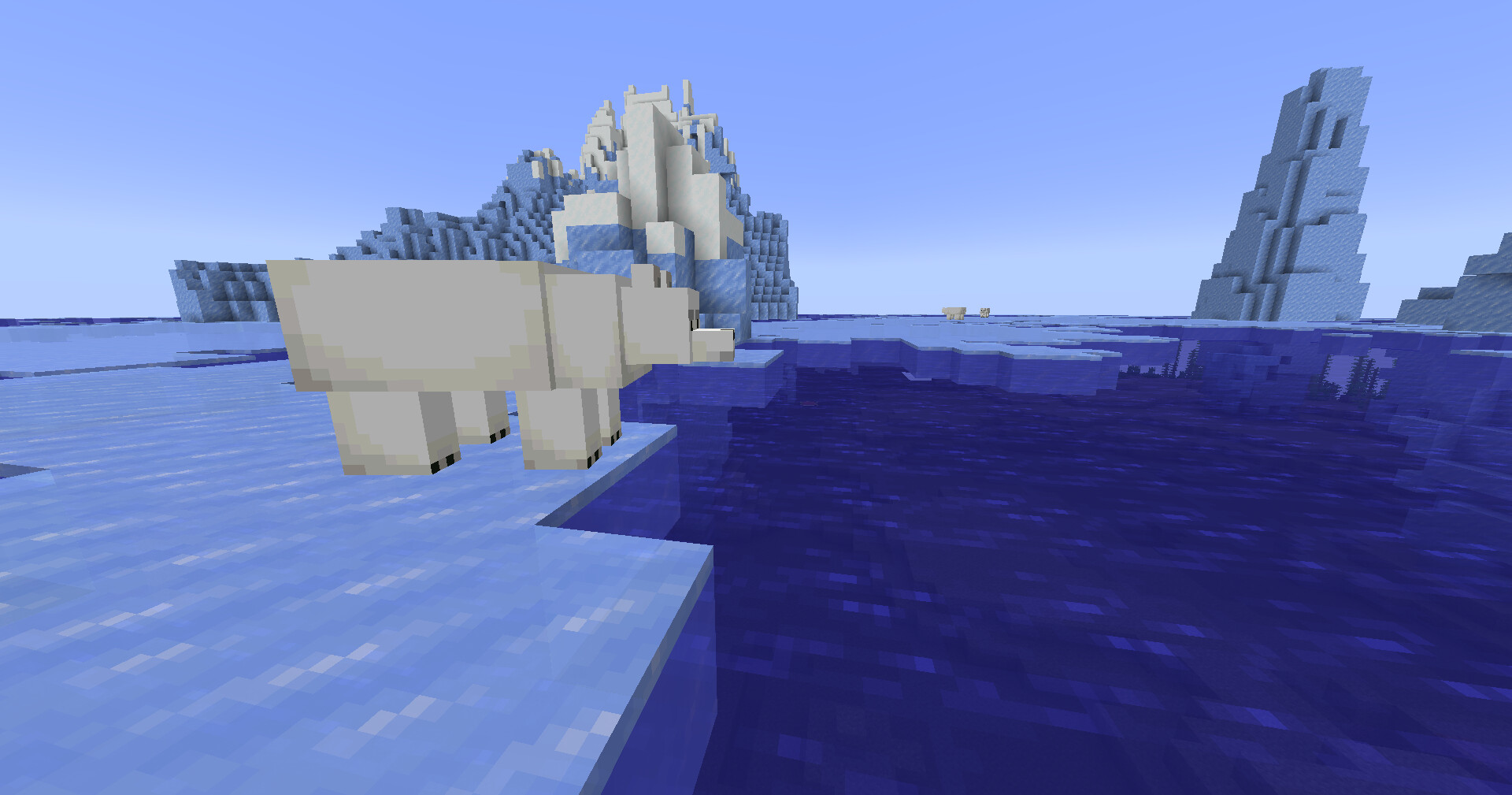 Tweaked Polar Bear Minecraft Texture Pack