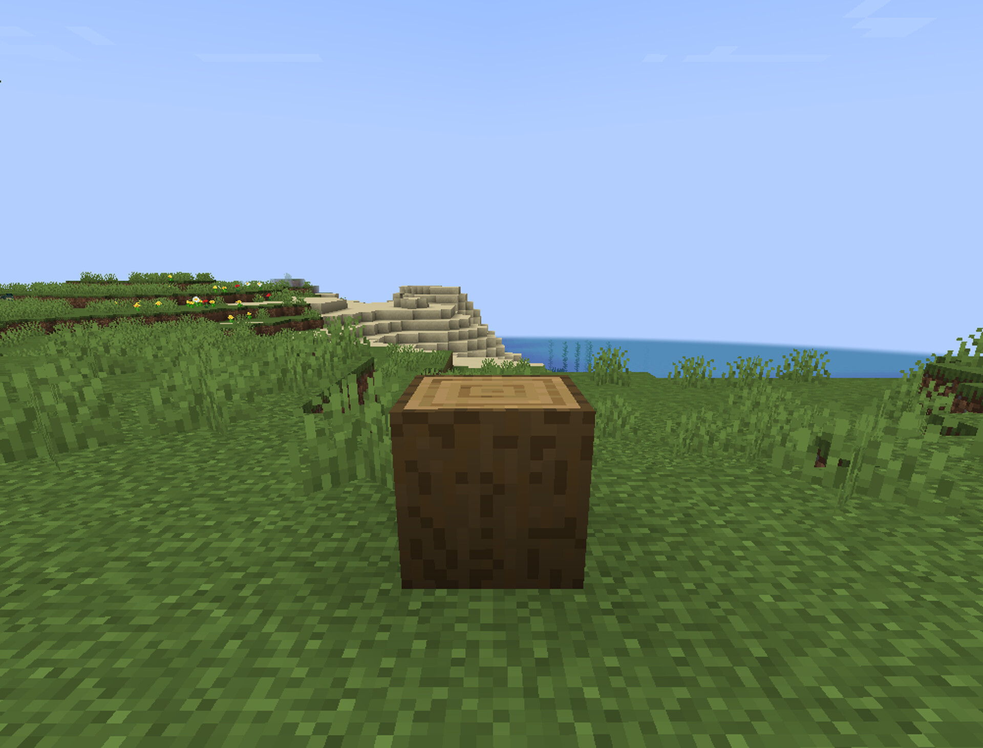 -+simplified oak wood texture pack+- Minecraft Texture Pack