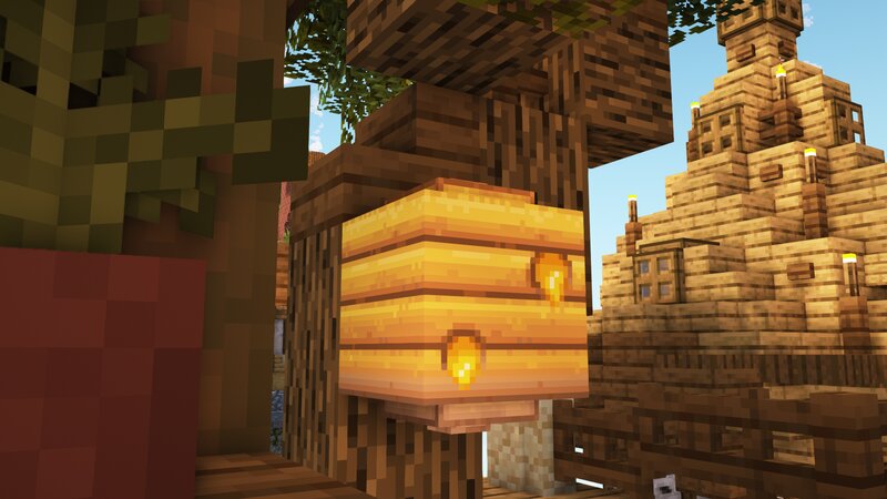 Better BeeHive 3D Minecraft Texture Pack