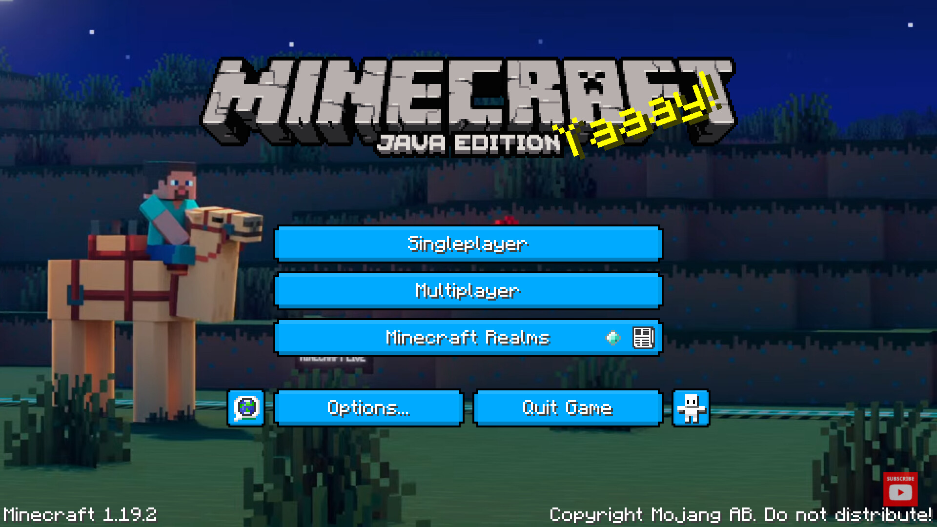 Minecraft 1.20 (The Unnamed Update) Themed GUI - Minecraft Java V2 Minecraft Texture Pack